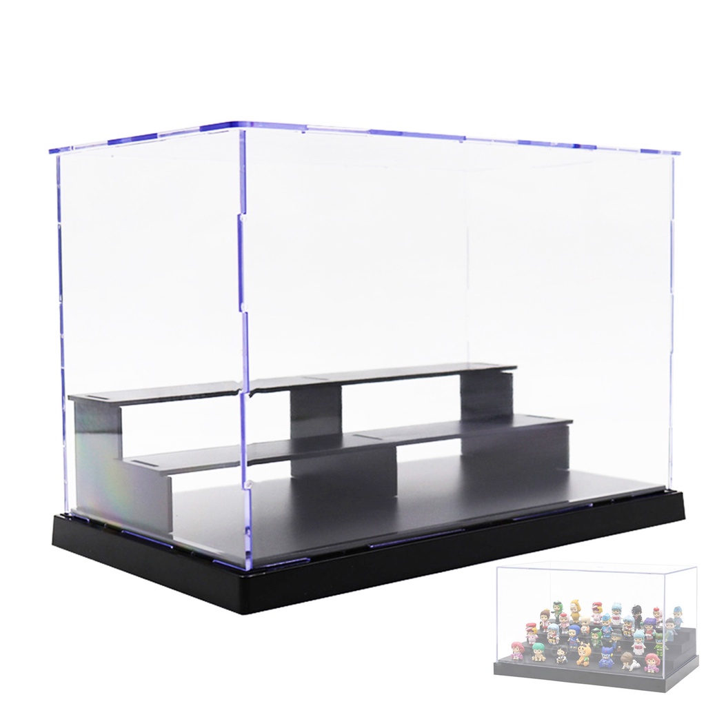 [B_398] Showcase Removable No Rough Edge Clear Display Box for Office ...