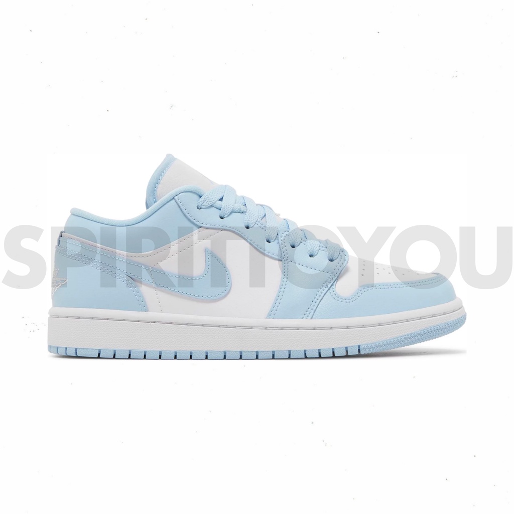 Nike WMNS Air Jordan 1 Low "Aluminum Ice Blue" Retro 2022 (DC0774-141 ...