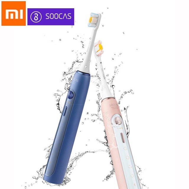 SOOCAS X5 Electric Toothbrush Rechargeable Sonic Toothbrush USB ...