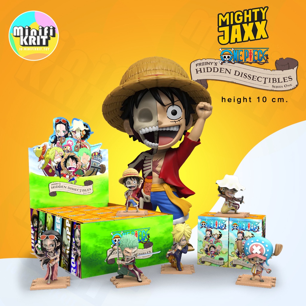 ของแท้ พร้อมส่ง Mighty Jaxx ONE PIECE FREENYS HIDDEN DISSECTIBLES ...