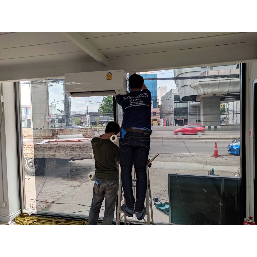 ฟิล์มกันร้อนบ้านคอนโดอาคารพร้อมติดตั้ง EXTRA-KOOL GOLD CARBON CERAMIC FILM - maple032 - ThaiPick