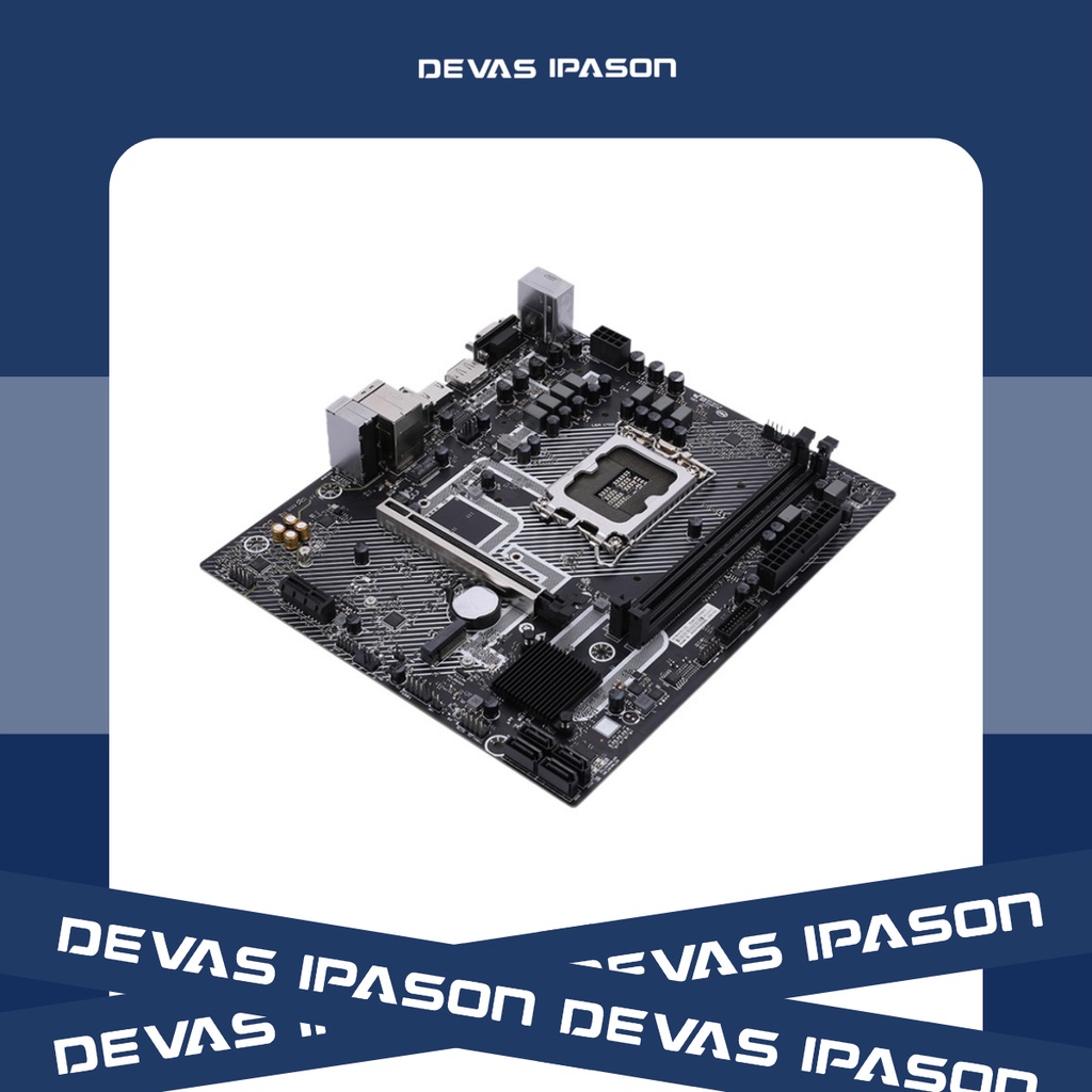 Colorful เมนบอร์ด รุ่น H610M-K M.2 V20 รับประกัน 3 ปี โดย Devas IPASON - devasipason - ThaiPick