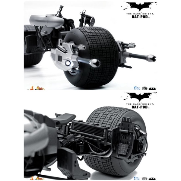 HOT TOYS - BATPOD BAT-POD (Ver.1.0 2.0 3.0) - MMS70 MMS177 MMS591 - 16 ...