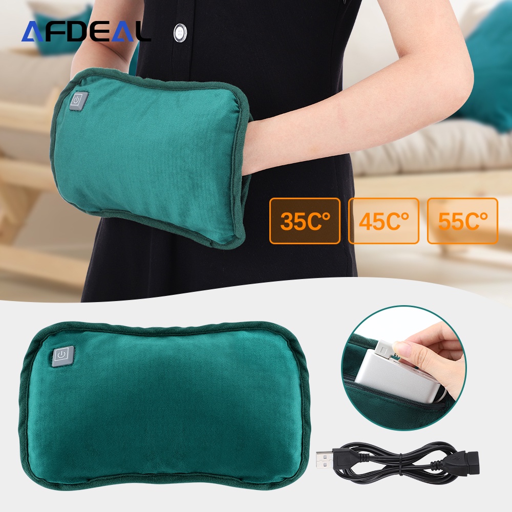 ∏ให้อบอุ่น Hand Warmer Electric Usb Heater Graphene Heating Flannel ...