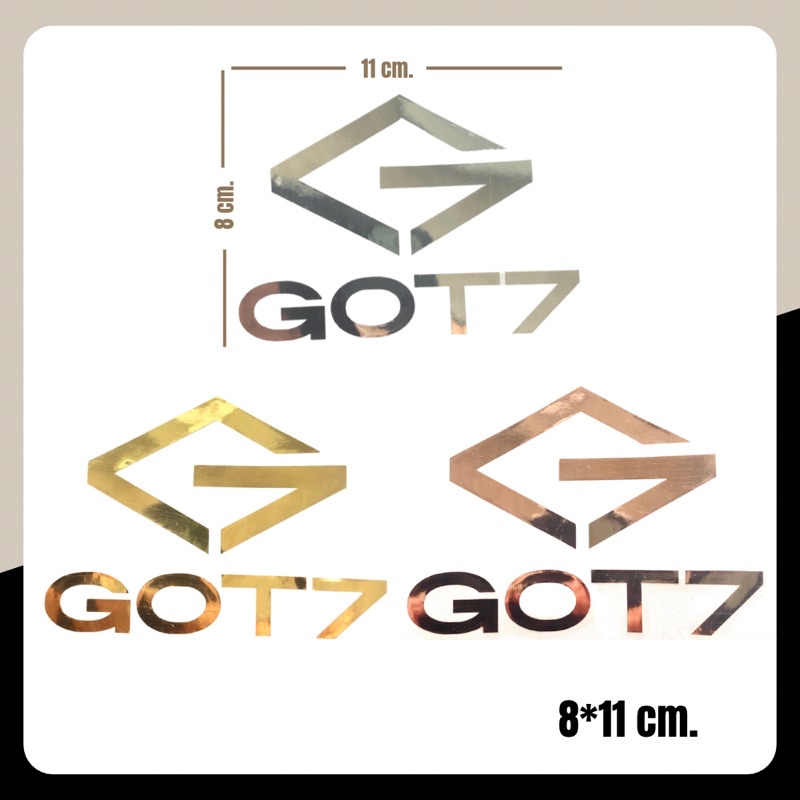 GOT7 logo Stickers | Shopee Thailand