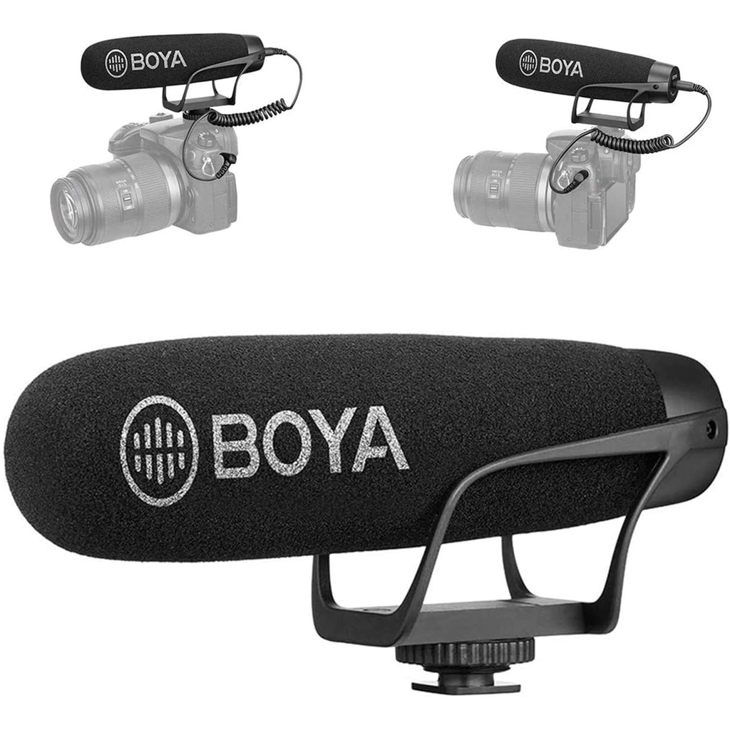 Boya by-bm 2021 super cadioid microphone ไมโครโฟน ไมค์บันทึกเสียง ไมค์ ...