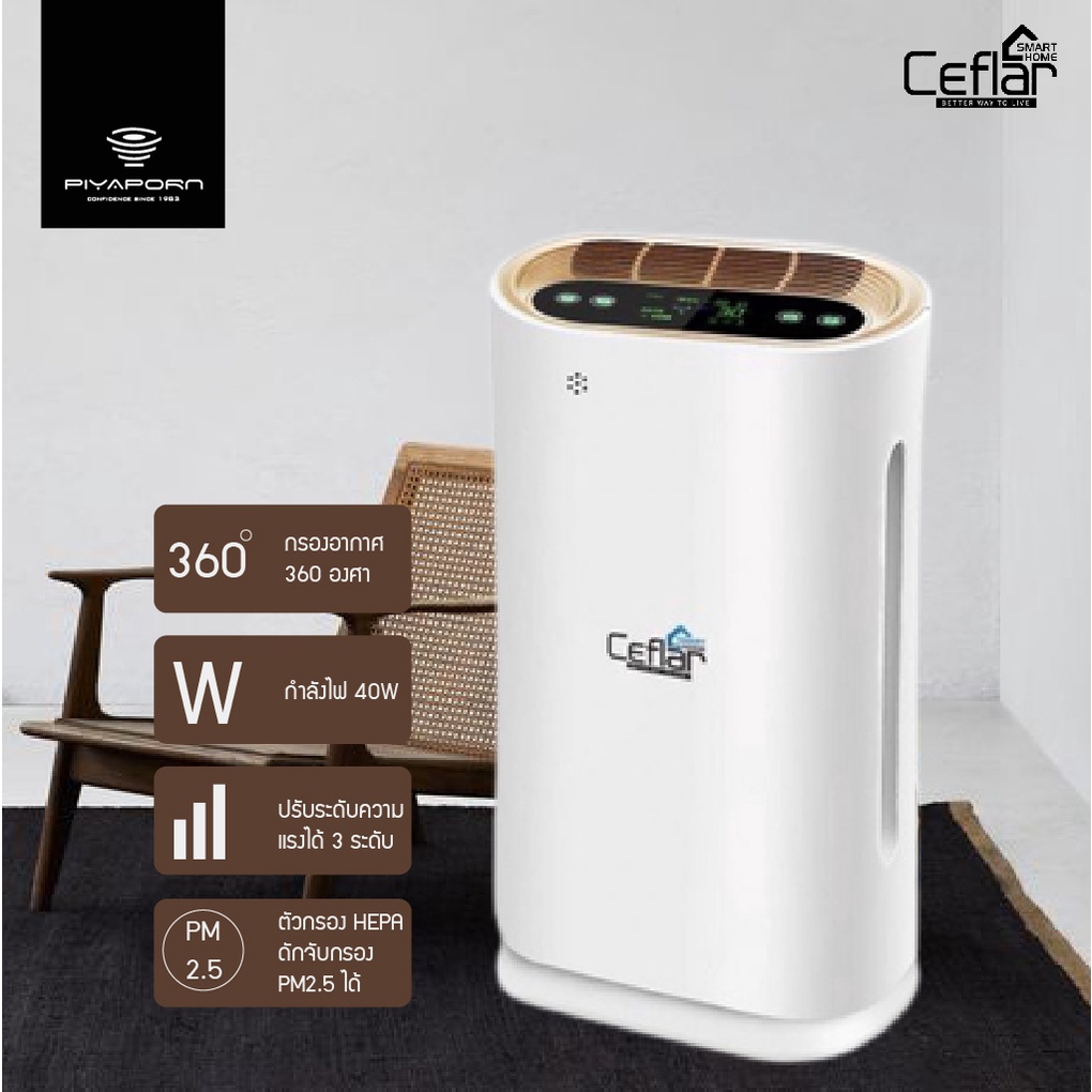 Ceflar เครื่องฟอกอากาศ รุ่น CAP-01 - piyaporn_official - ThaiPick