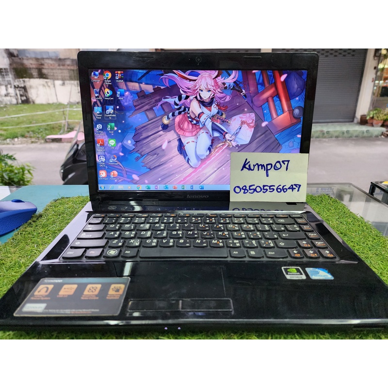ขาย Notebook Lenovo IdeaPad G480 Pentium B960 RAM 4 HDD 500 มือ2 สภาพดี ...
