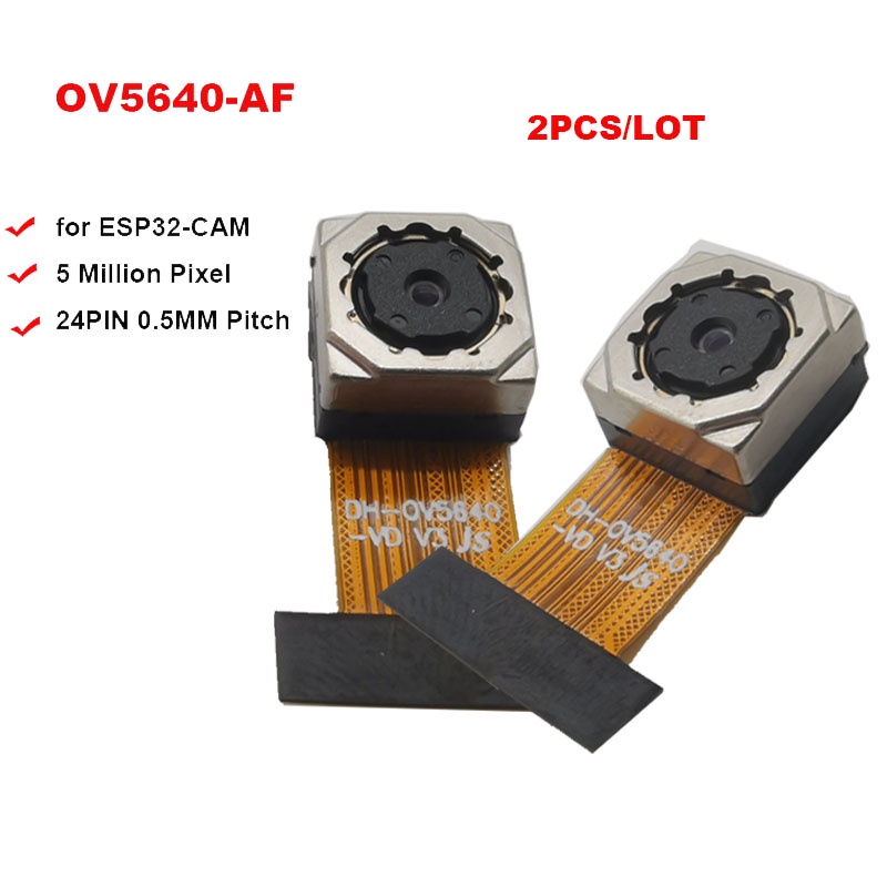 2pcs Lot Ov5640 Af 70 Degree 5mp High Definition Camera Module For