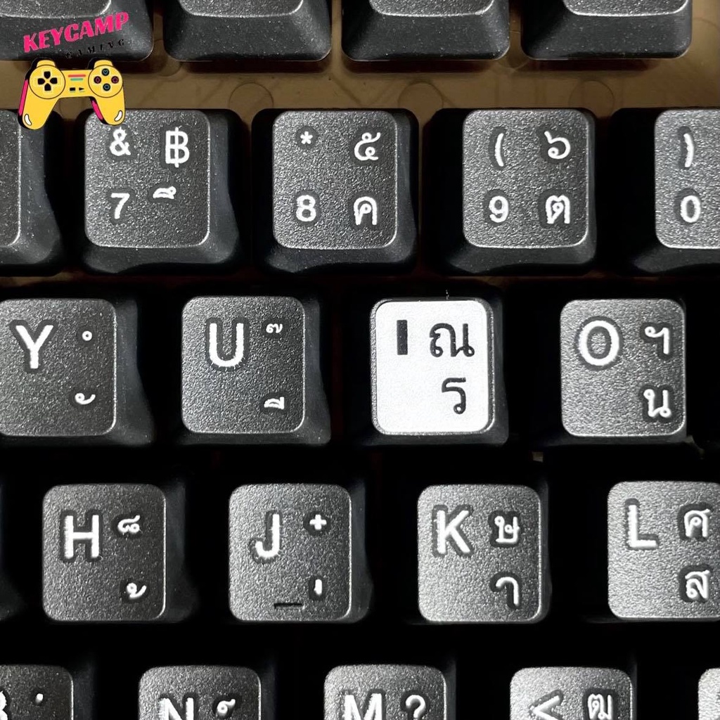 (พร้อมส่ง) สติกเกอร์คีย์บอร์ดภาษาไทย แบบ3M Sticker Keyboard Thai ...