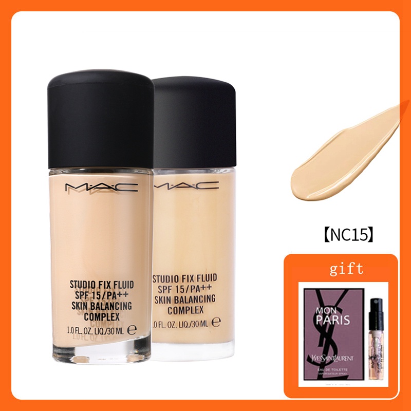 แท้ค่ะ เลือกสีMAC Studio Fix Fluid SPF15 PA SkinBalancing Complex 30ml TWXY - genevashop111 ...