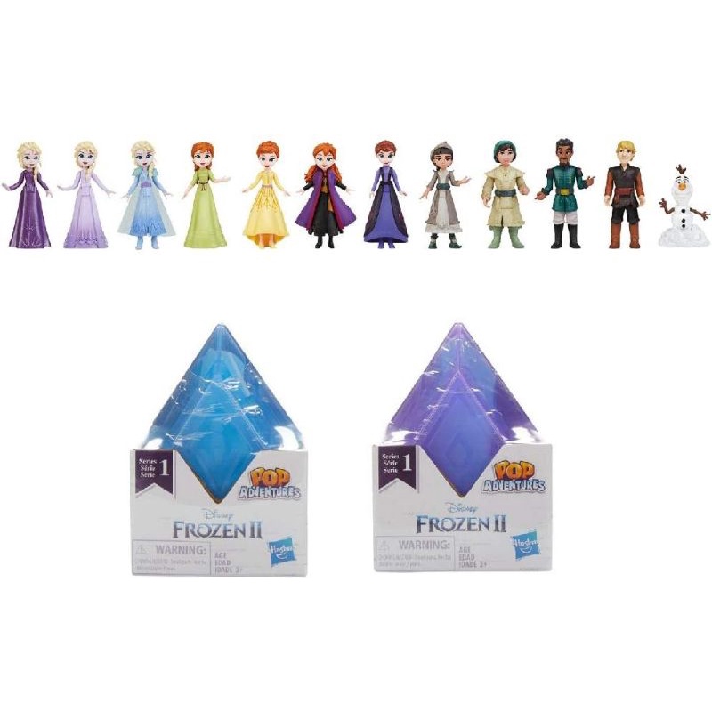 Disney Frozen 2 Pop Adventures Series 1 Surprise Blind Box With Crystal ...