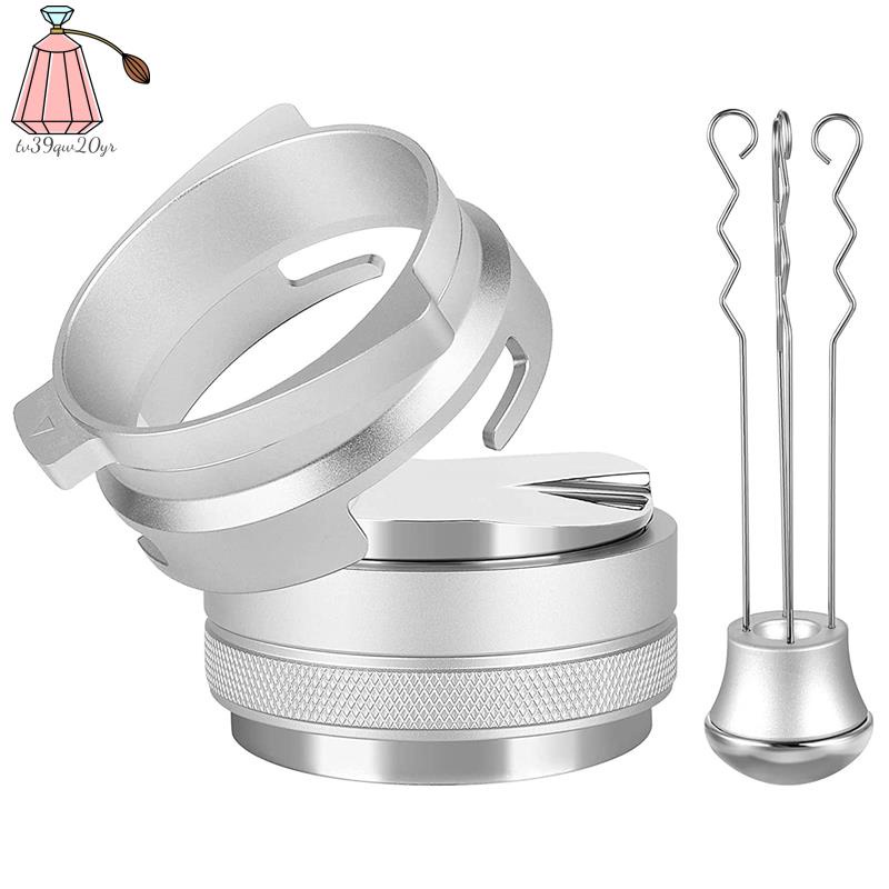 54Mm Dosing Funnel,53Mm Double Sided 2In1 Coffee Distributor,Espresso ...
