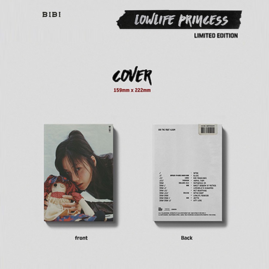 ( Limited ver.) BIBI - 1st full Album Lowlife Princess Noir - form0620 ...