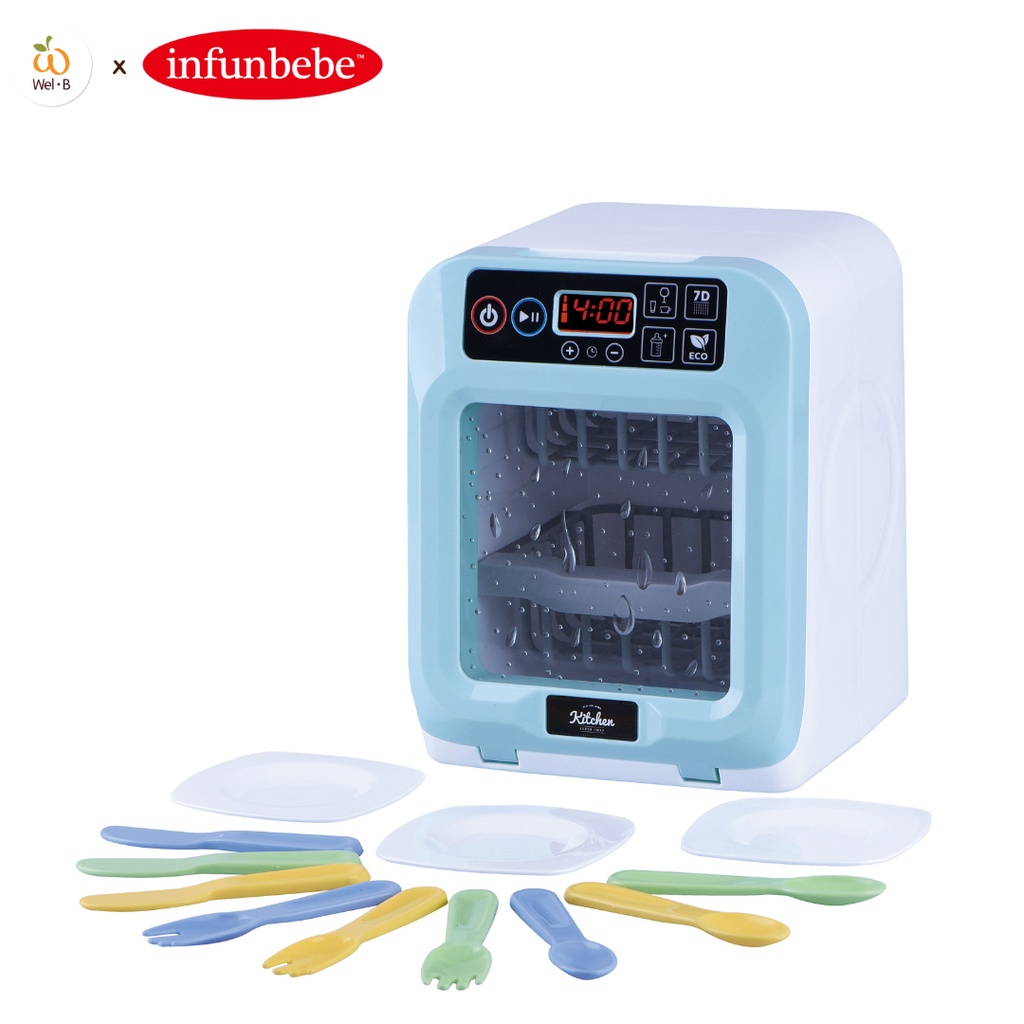 Wel-B x Infunbebe 1st Dishwasher (เครื่องล้างจานของเล่นเด็ก) - ของเล่น ...