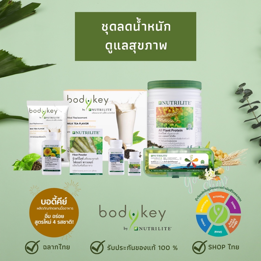 Nutrilite Bodykey Amway บอดี้คีย์ บาย นิวทริไลท์ ผลิตภัณฑ์ทดแทนมื้อ ...