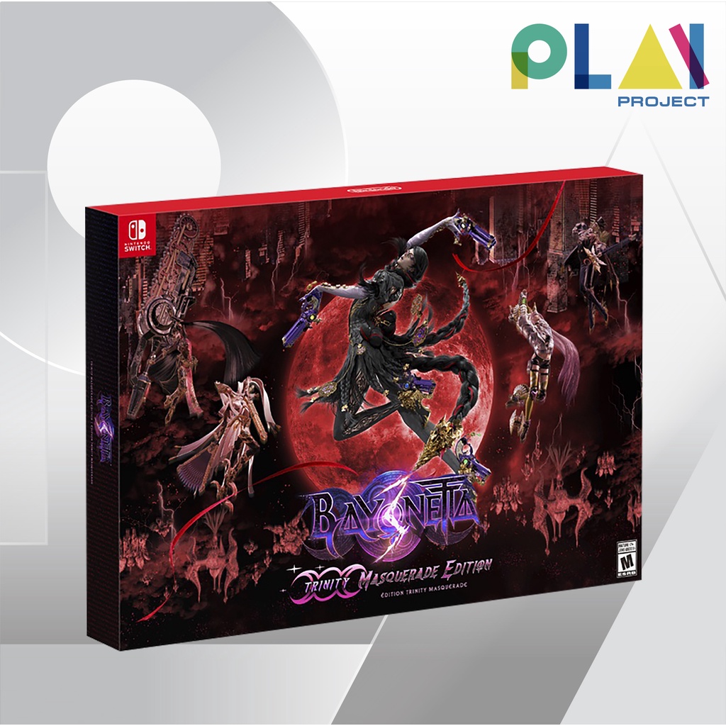 Nintendo Switch Bayonetta 3 Trinity Masquerade Edition US MDE มือ1 แผ่น ...