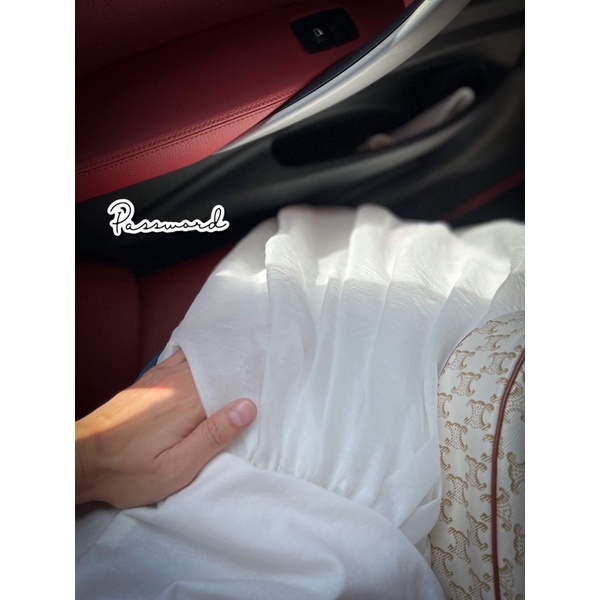 PW533 เซทเสื้อเชิ้ตยีนส์คู่กระโปรงซีทรูเนื้อนุ่ม - suganya1 - ThaiPick