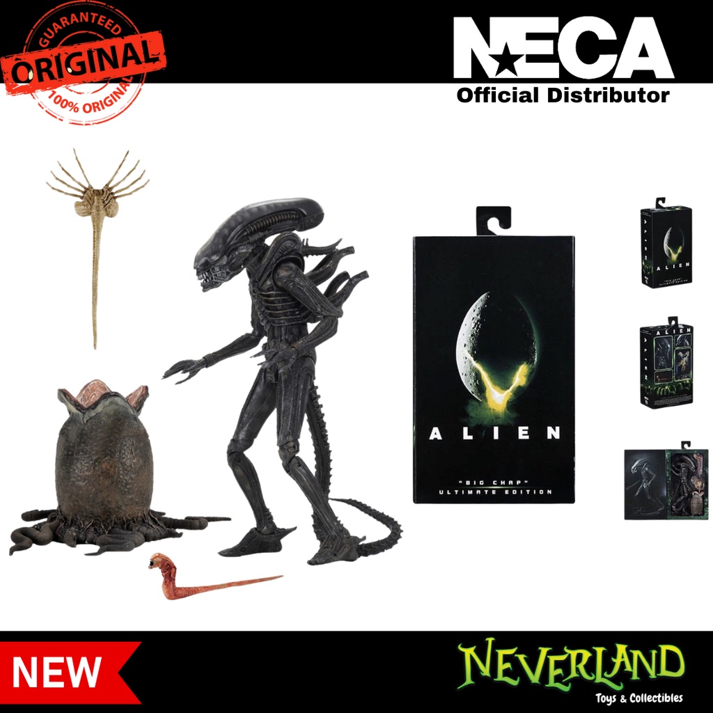 NECA 7 Scale Action Figure Alien Ultimate 40th Anniversary Big Chap ...