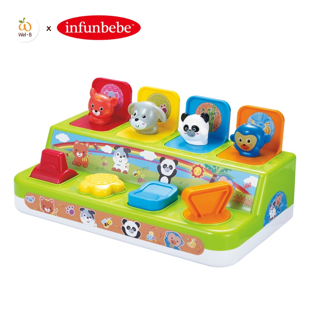 Wel-B x Infunbebe Pop Up Animal (กล่องรูปสัตว์ของเล่นมหัศจรรย์) - ของ ...