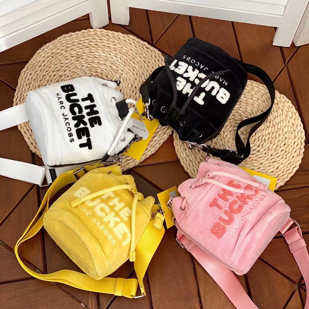 Mj กระเป๋า Mj กระเป๋าทรงถัง กระเป๋าน้ํา Mj กระเป๋าสะพายไหล่ Mj Teddy ...