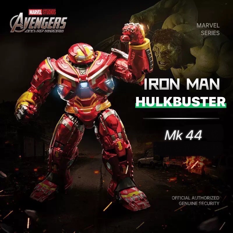 Hulkbuster ZD TOYS(แท้) Marvel Avengers Infinity War Hulk Buster Action ...