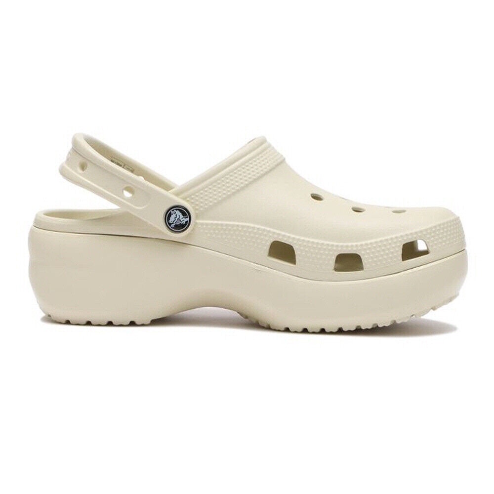 Crocs Classic Platform Clog Women 206750-2Y2 BONE นำเข้าจากญี่ปุ่น ของ ...