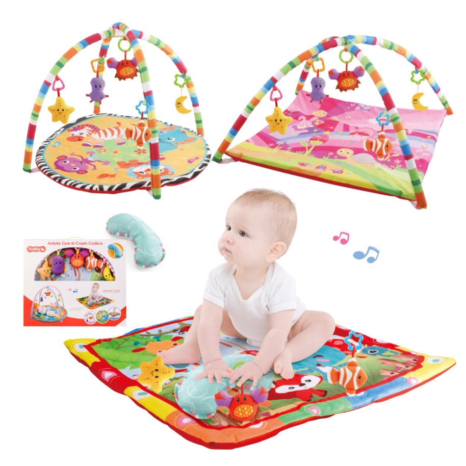 ERORO ที่นอนดนตรีเด็กเล็ก พร้อมแป้นเปียโน สีพาสเทลน่ารัก ลายการ์ตูน มี ...