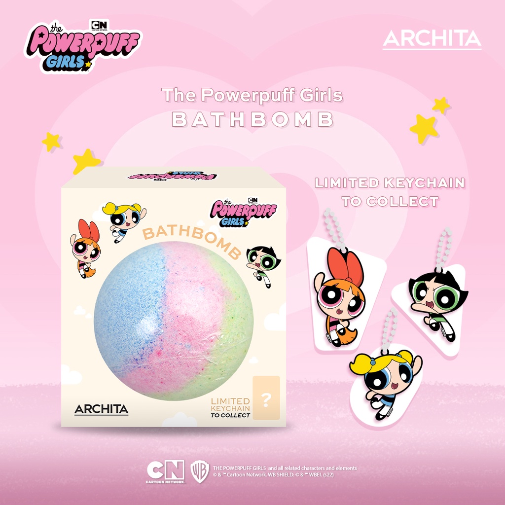 Archita - The Powerpuff Girls Bath bomb | Shopee Thailand