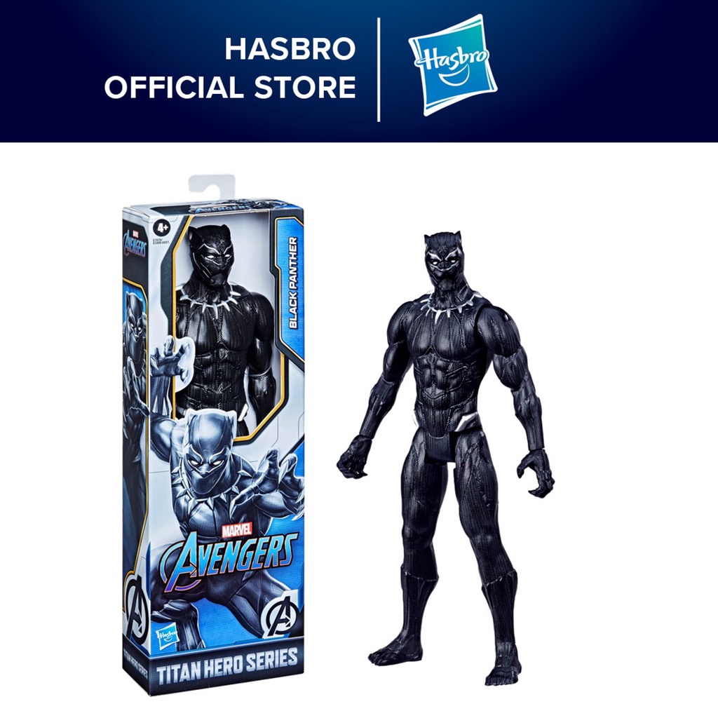 Marvel Avengers Titan Hero Series Black Panther Action Figure, 12-Inch ...