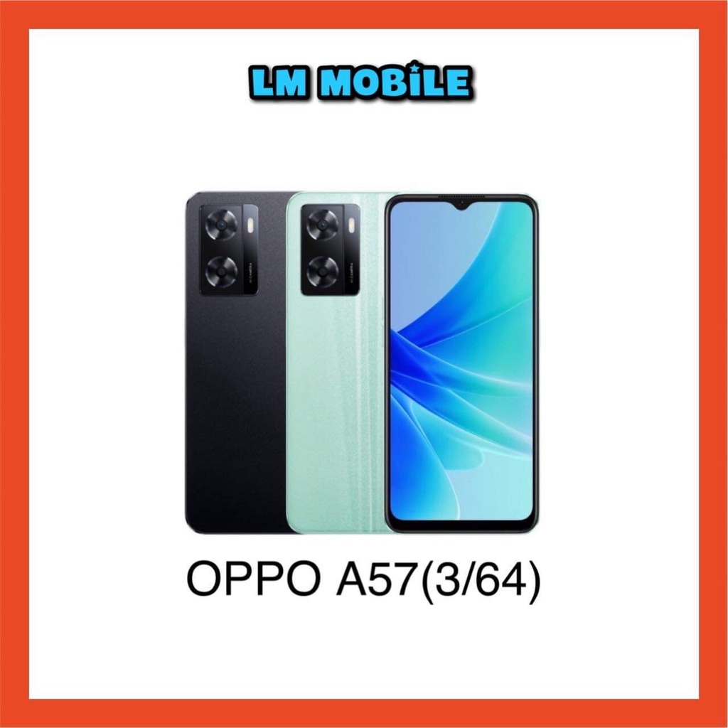OPPO A57 (2022) แรม3 รอม64 แบต 5000 mAh ประกันศูนย์ไทย 1 ปี - lmmobile - ThaiPick