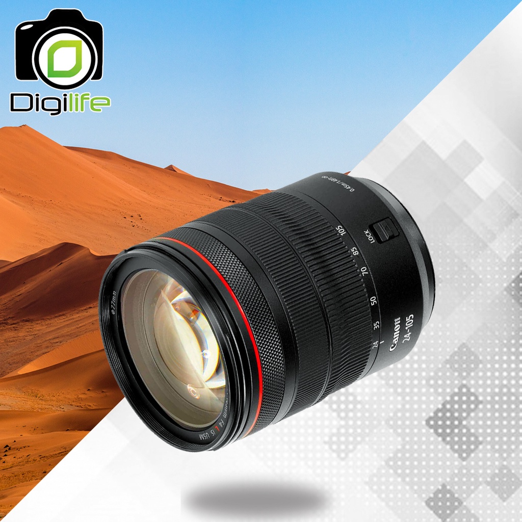Canon Lens RF 24-105 mm. F4L IS USM For EOS R RP - รับประกันร้าน Digilife Thailand 1ปี ...