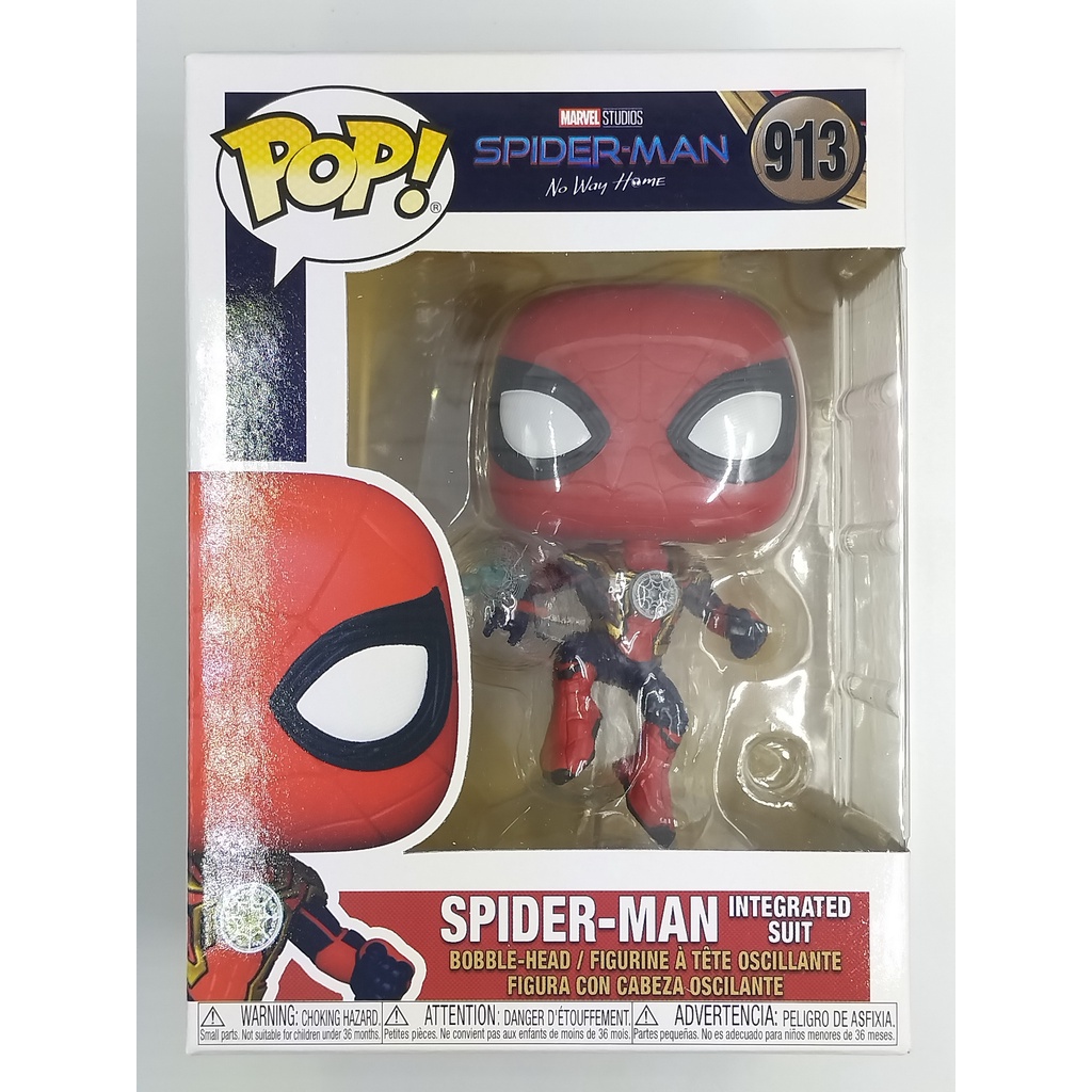 Funko Pop Marvel Spider Man No Way Home - Spider Man [ Integrated Suit ...