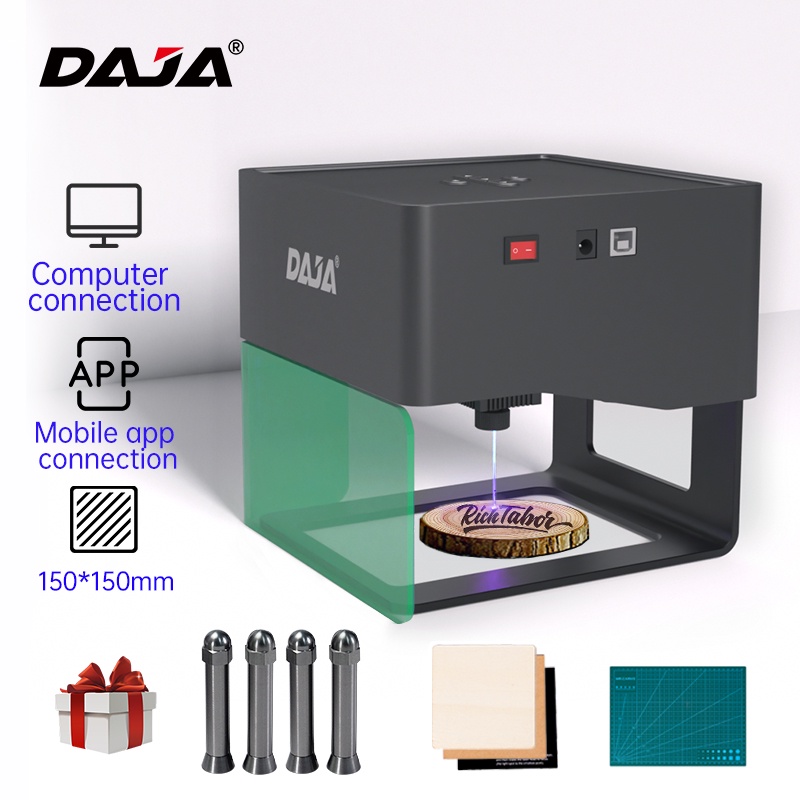 DAJA DJ6 Engraving Machine Marking Engrave Laser Machine Printer Wood Carving Acrylic Cutting ...
