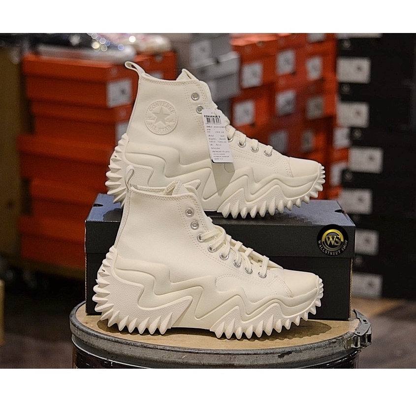 Authorized Retailer Converse RUN STAR MOTION SEASONAL COLOR HI CREM ...