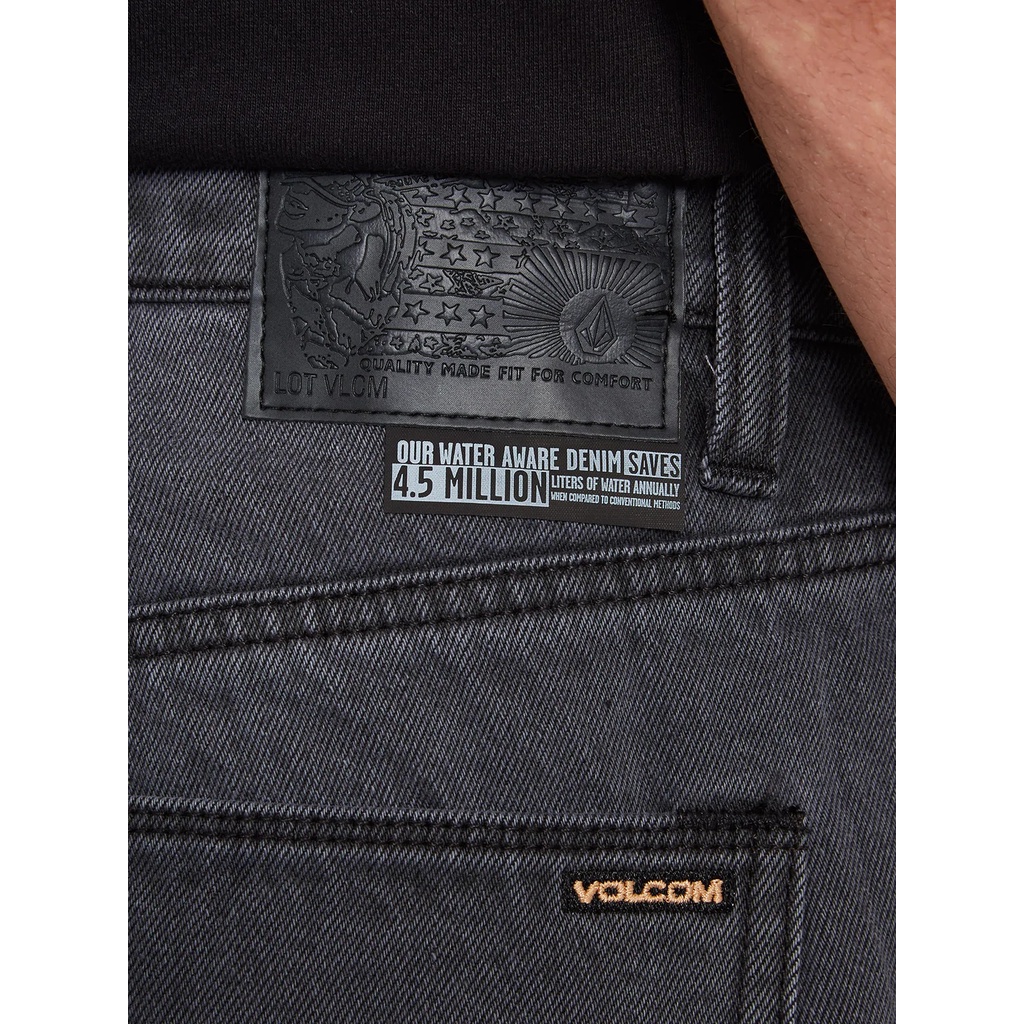 Volcom กางเกงยีนส์ MODOWN TAPERED DENIM SLIM VA1932102 - nyla_thailand - ThaiPick