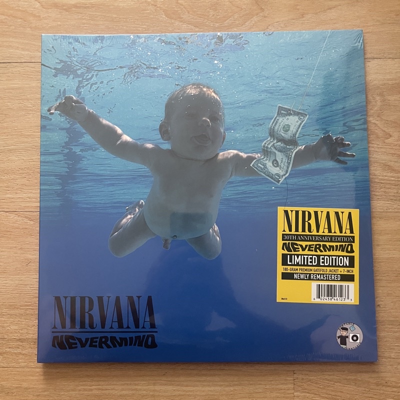 แผ่นเสียง Nirvana Nevermind Limited Edition (30th Anniversary) Vinyl 7 45 RPM แผ่นเสียงมือหนึ่ง ...