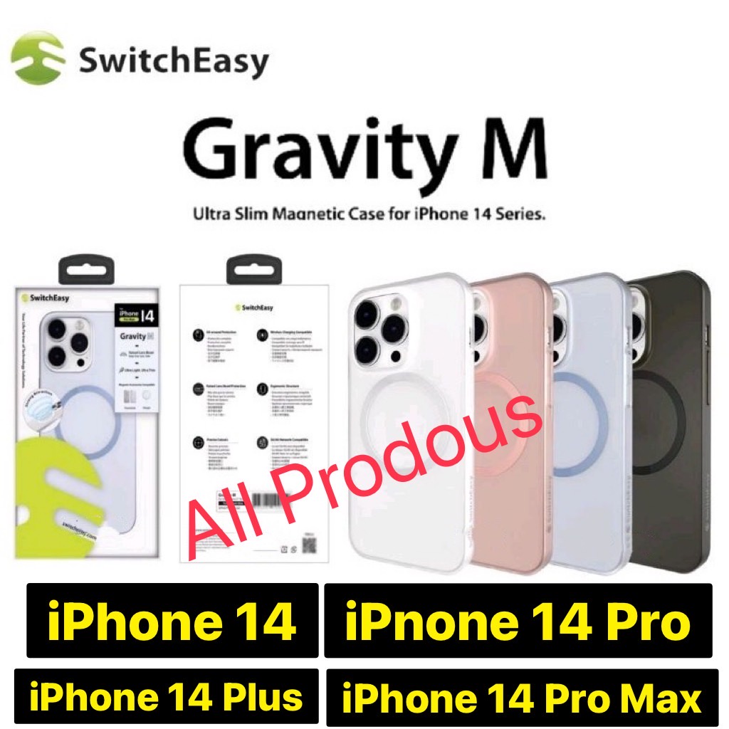 Switcheasy Gravity Ultra Slim Magsafe iPhone 14 14 Pro 14 plus 14 Pro Max - ton04042536 - ThaiPick