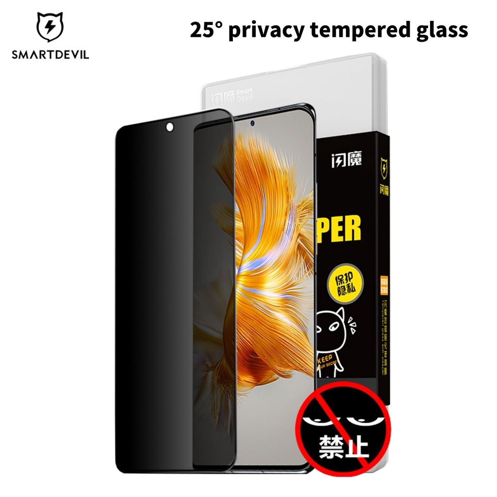 SmartDevil กระจกนิรภัยกันรอยหน้าจอ เพื่อความเป็นส่วนตัว สําหรับ Huawei ...