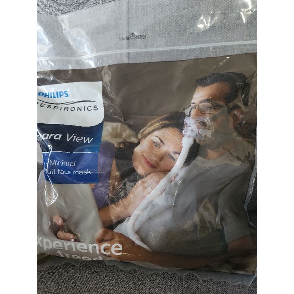 หน้ากาก Full Face Amara View Full Face CPAP Mask with Headgear - Fit ...