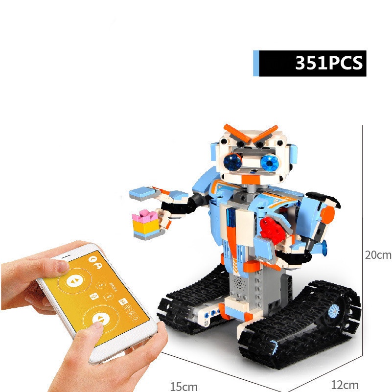 Technical RC Tracked Remote Control Smart Robot BOOST Motor Power ...