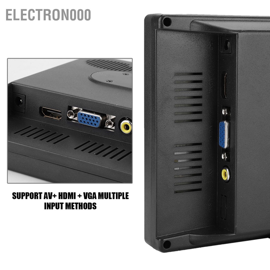 Electron000 7 Inch Portable Monitor 1024x600 Multifunction Display ...