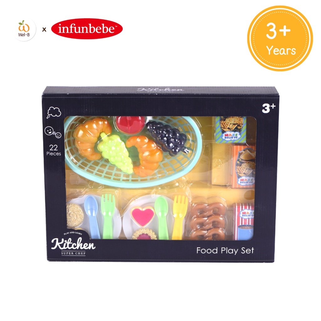 Wel-B x Infunbebe FOOD PLAY SET(ชุดของเล่นอาหาร) - ของเล่น ของเล่นเด็ก ...