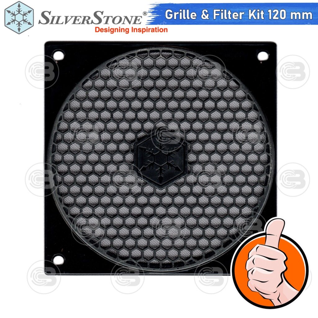[CoolBlasterThai] Silverstone Fan Grille and Filter Kit 120mm (FF121 ...