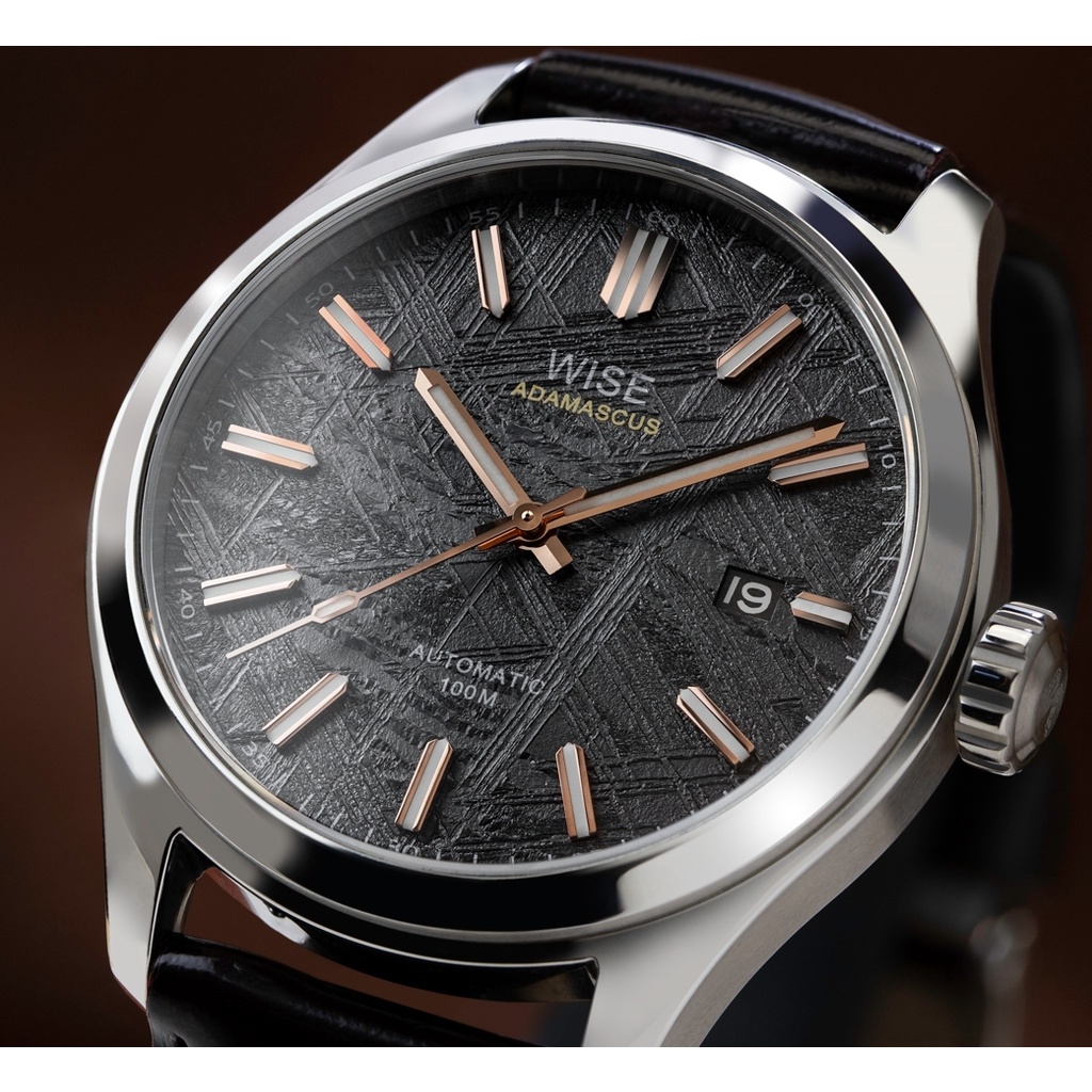 WISE Adamascus AD8 Stainless 904L รุ่น AD820A นาฬิกาข้อมือผู้ชาย ...