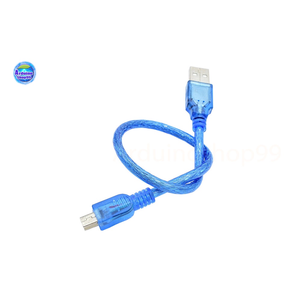 สาย Cable For Arduino Nano USB A to MINI B 30 cm | Shopee Thailand