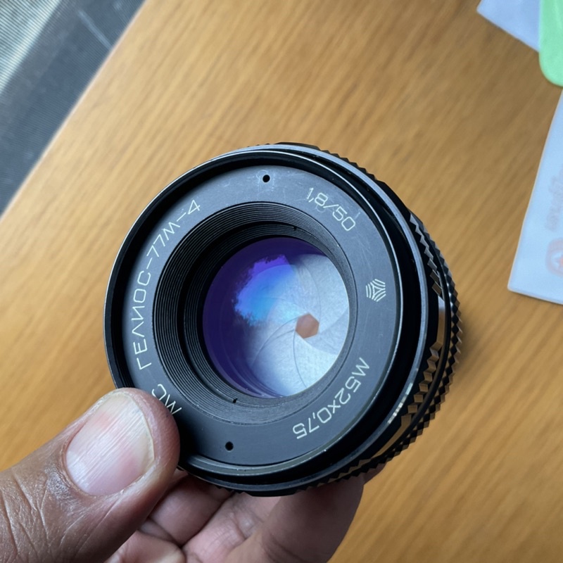 เลนส์มือหมุน MC Helios 77m-4 50mm f1.8 โบเก้วนสีน้ำมัน - akina220 ...