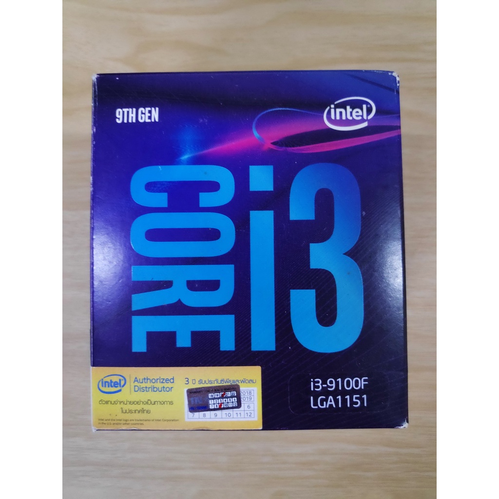 CPU (ซีพียู) 1151 INTEL CORE I3-9100F 3.6 GHz มือสอง - pengcomp - ThaiPick