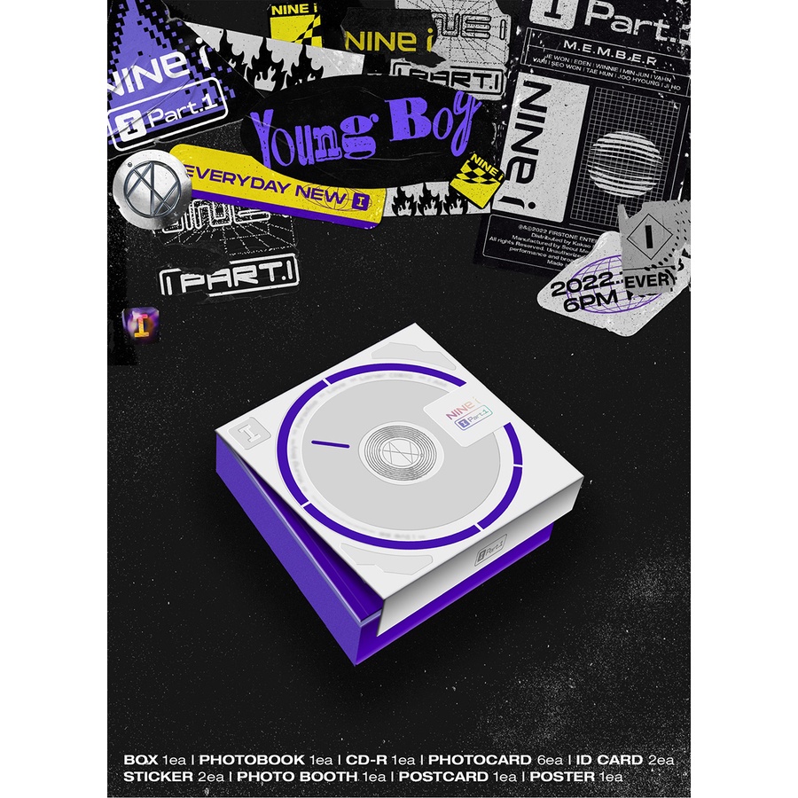 NINE.i (NINE i) - 2nd MINI ALBUM I (Part.1) - form0620.th - ThaiPick