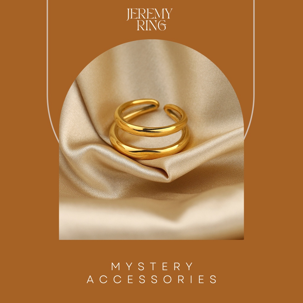 MA630: Jeremy Ring | Mystery Accessories แหวน แหวนแฟชั่น แหวนปรับได้ ...
